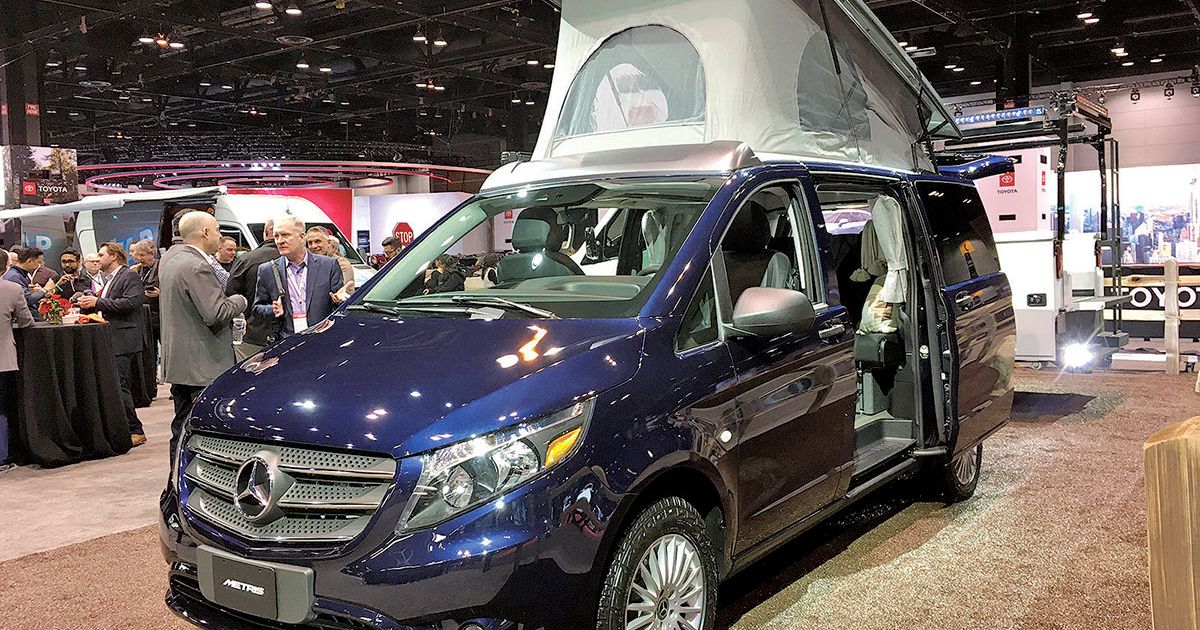 All play, no work for new Mercedes-Benz pop-up camper van | Automotive News