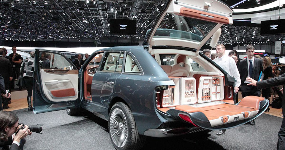 How a Bentley SUV could become the upscale tailgate vehicle ...