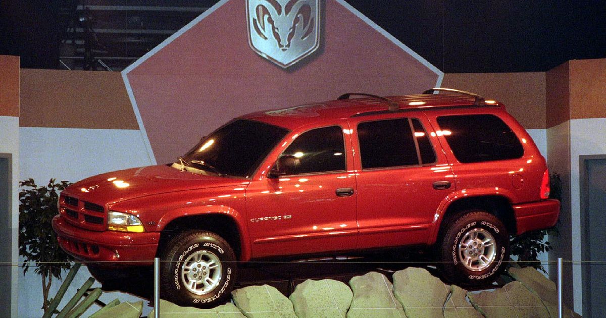 Dodge Durango debuts at 1997 Detroit auto show | Automotive News