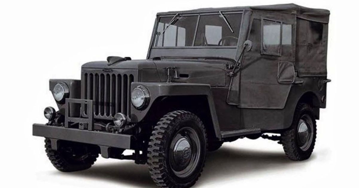 Toyota's early Land Cruiser prototype, the BJ, released in 1951 ...