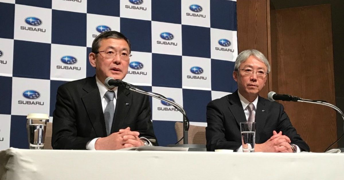 Doll named CEO of Subaru of America; N.A. boss Nakamura becomes global ...