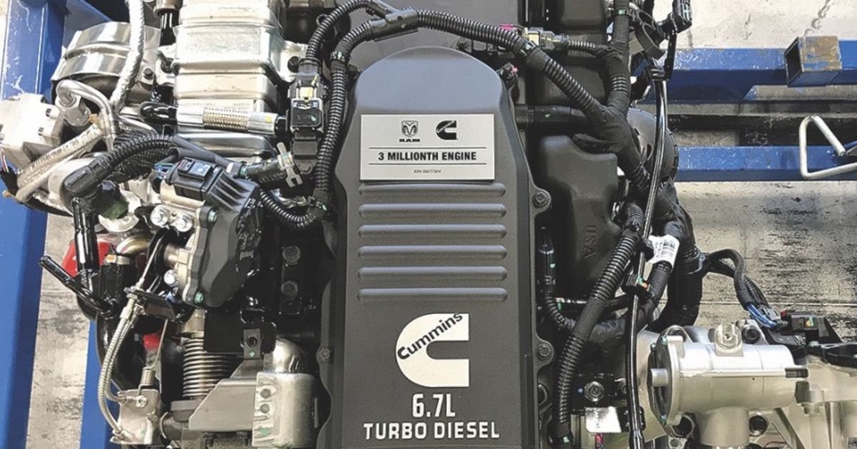 Cummins engine hits 3 million mark for Ram | Automotive News