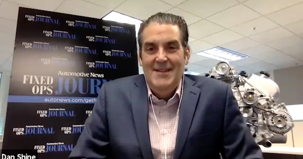 Fixed Ops Journal Editor Dan Shine on fixed operations | Automotive News