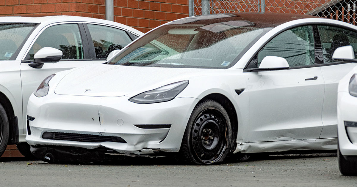 EV collision repairs costlier, longer than non-EVs | Automotive News