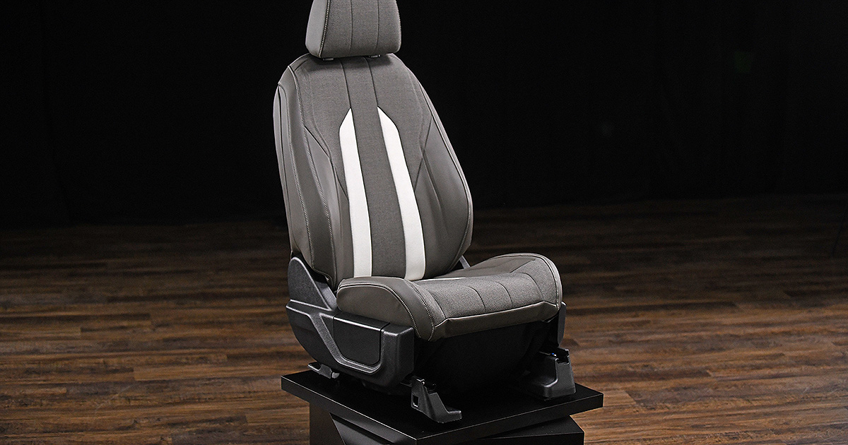 Magna unveils recyclable vehicle seating material | Automotive News