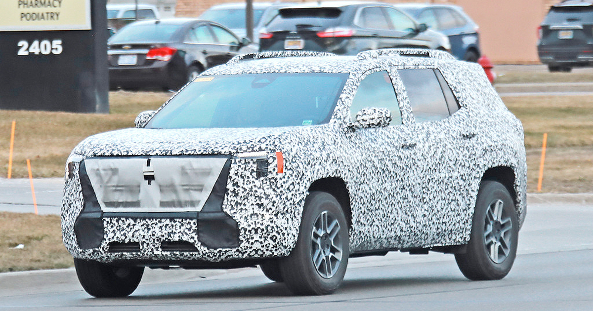 GMC Terrain redesign captured in spy photos | Automotive News