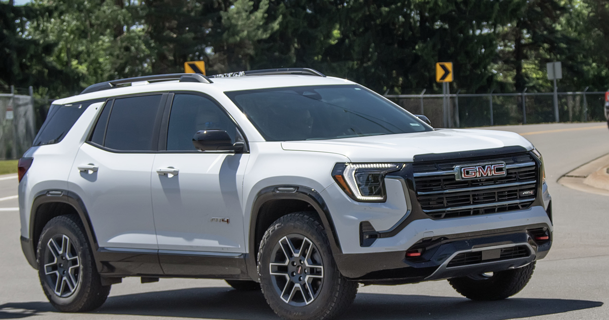 GMC Terrain redesign photographed without camouflage | Automotive News