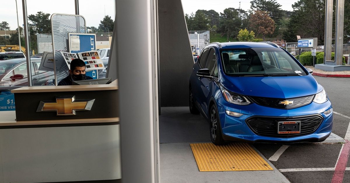 GM recalls all Chevy Bolt EVs for fire risk | Automotive News