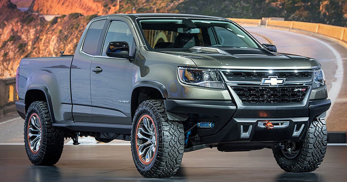Chevy Colorado, in ZR2 gear, is ready to hit the rocky trails ...