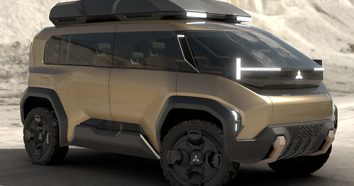 Mitsubishi aims at adventure set with sporty passenger van, lifted ...