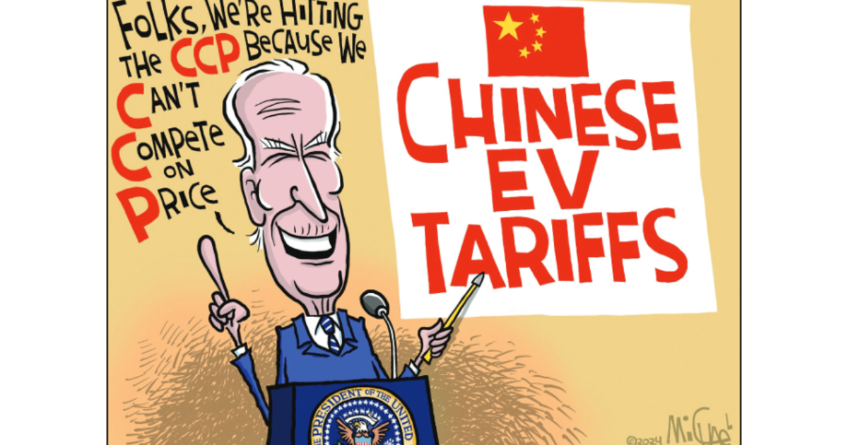 Leo Michael cartoon: CCP = Can't Compete on Price | Automotive News