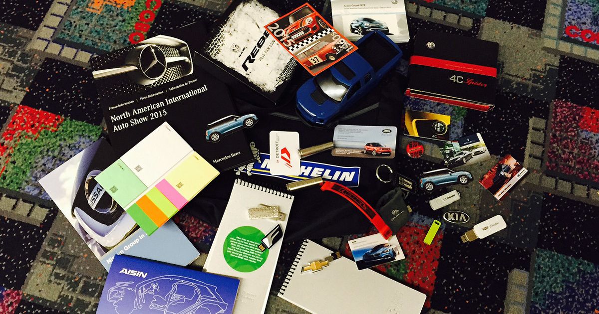 Auto show swag: 2015 Edition | Automotive News