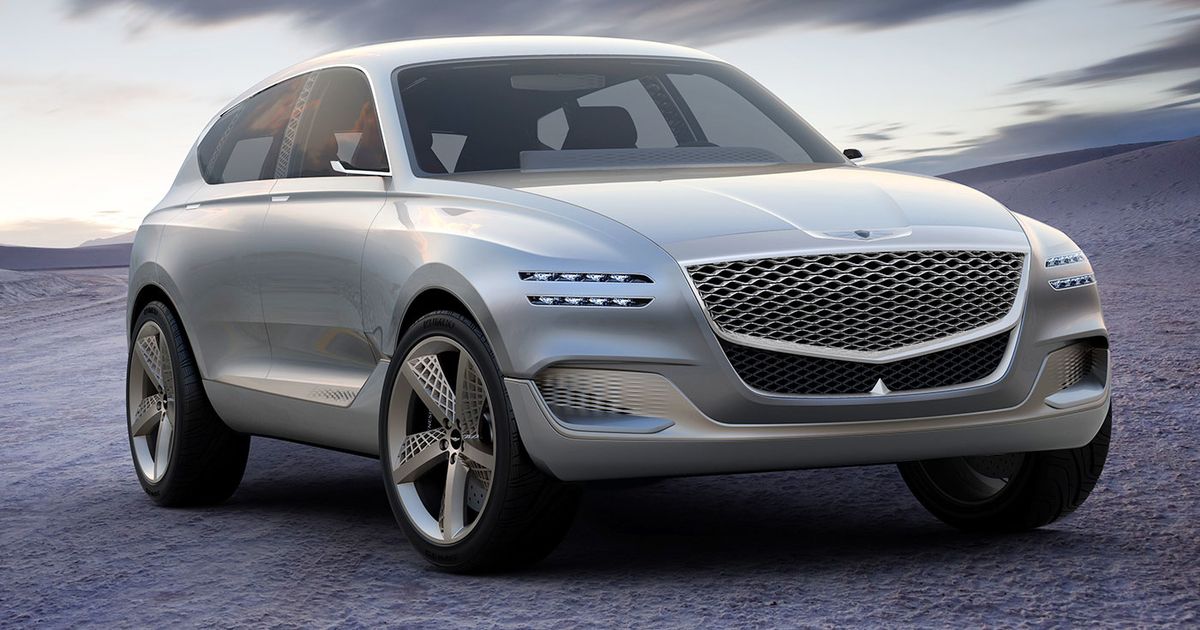 Genesis readies first crossover with fuel cell concept | Automotive News