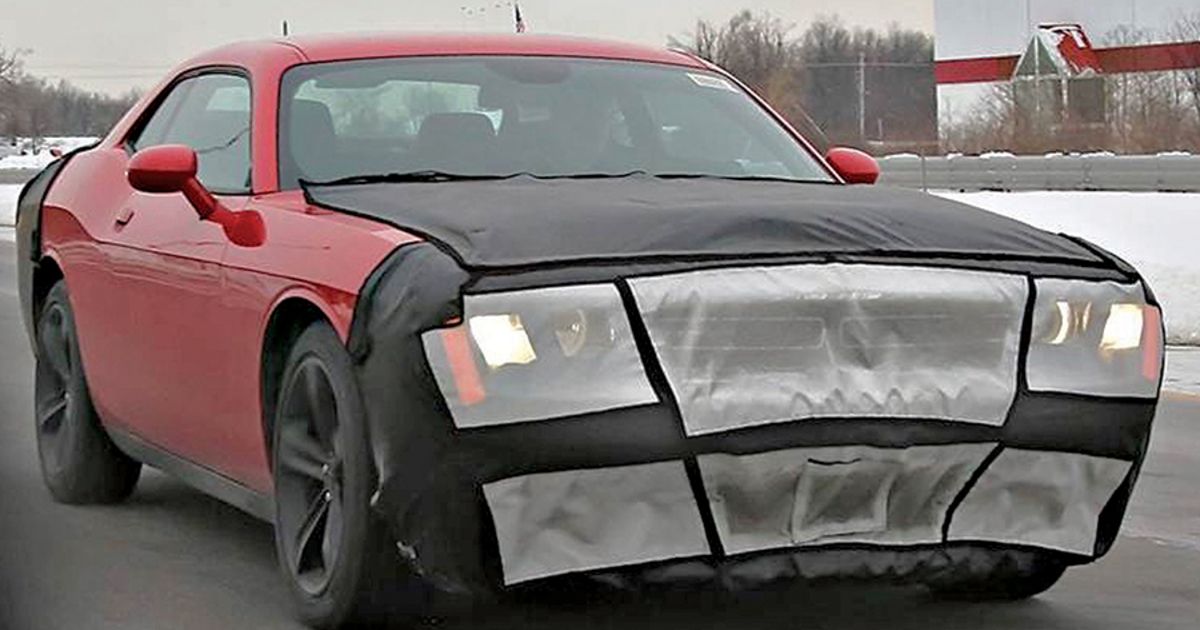 Next-gen Dodge Challenger spotted | Automotive News