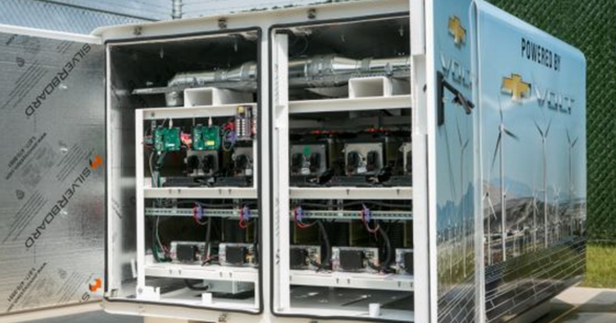 GM uses old Volt batteries to power office building | Automotive News