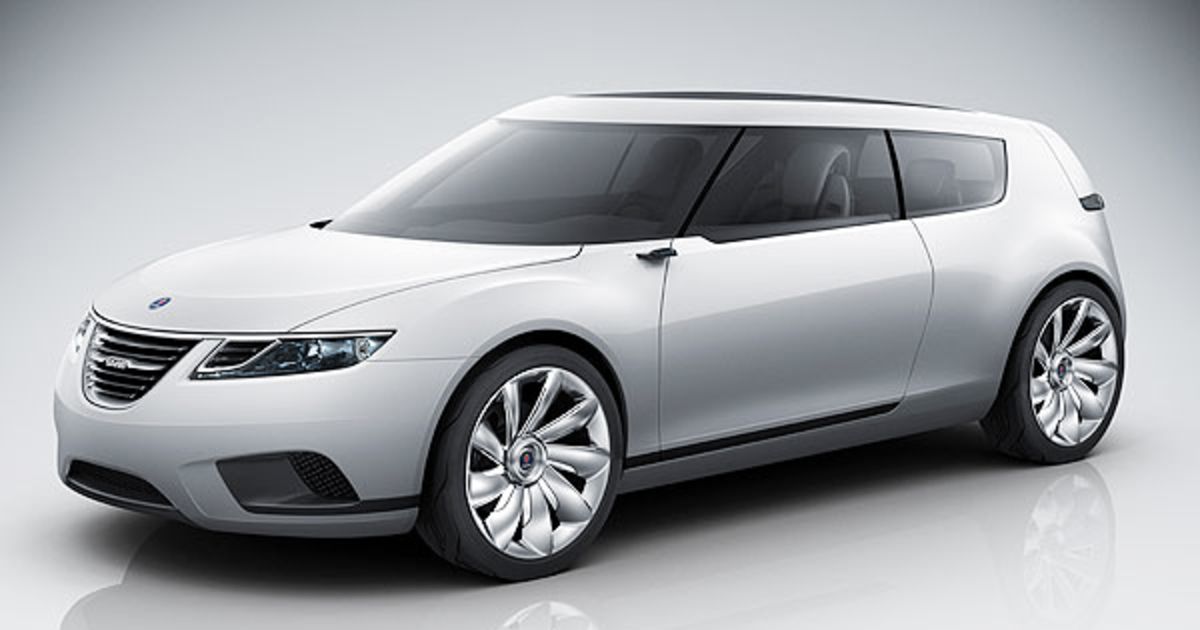 Saab hybrid concept has solar roof panels | Automotive News