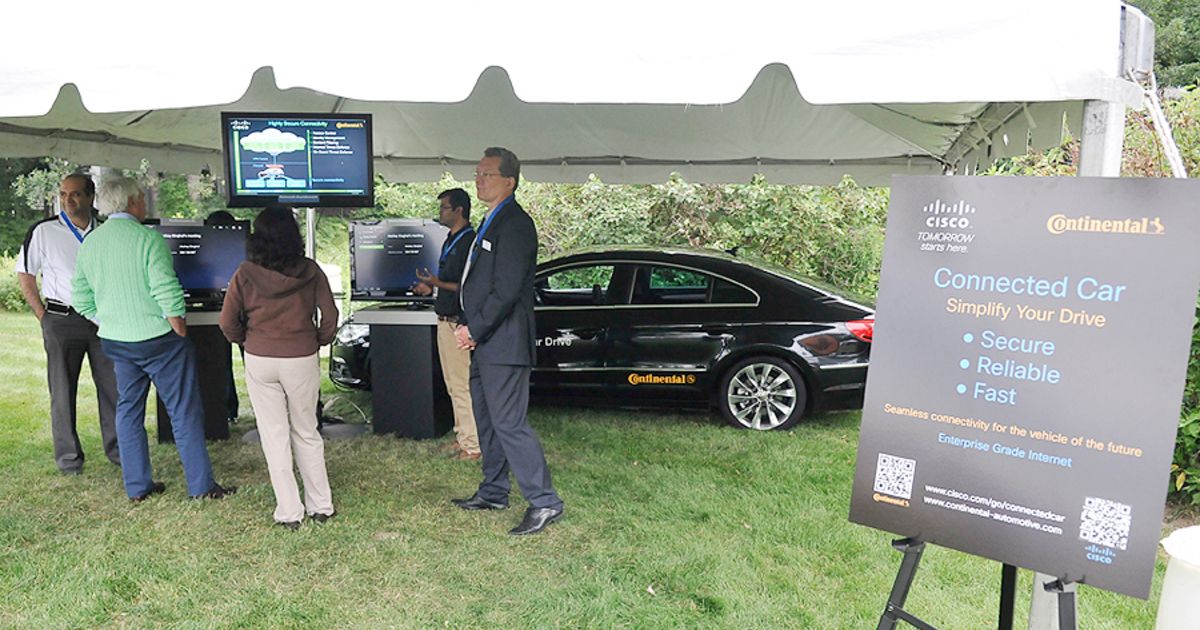 Continental, Cisco collaborate on connected car concept | Automotive News