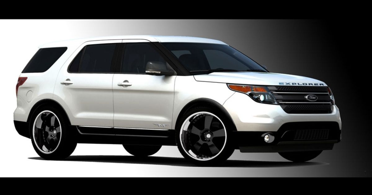 Customized Explorers to take center stage at Ford's SEMA exhibit ...