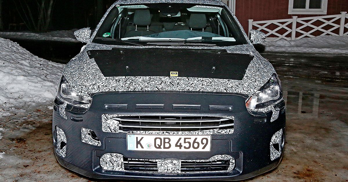Ford Focus footprint may grow, spy photos show | Automotive News