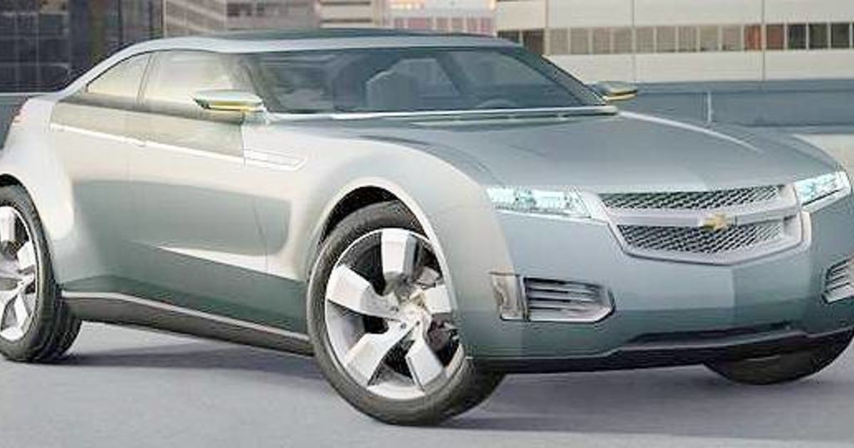 GM unveils Chevy Volt concept, plans to build it by decade's end ...