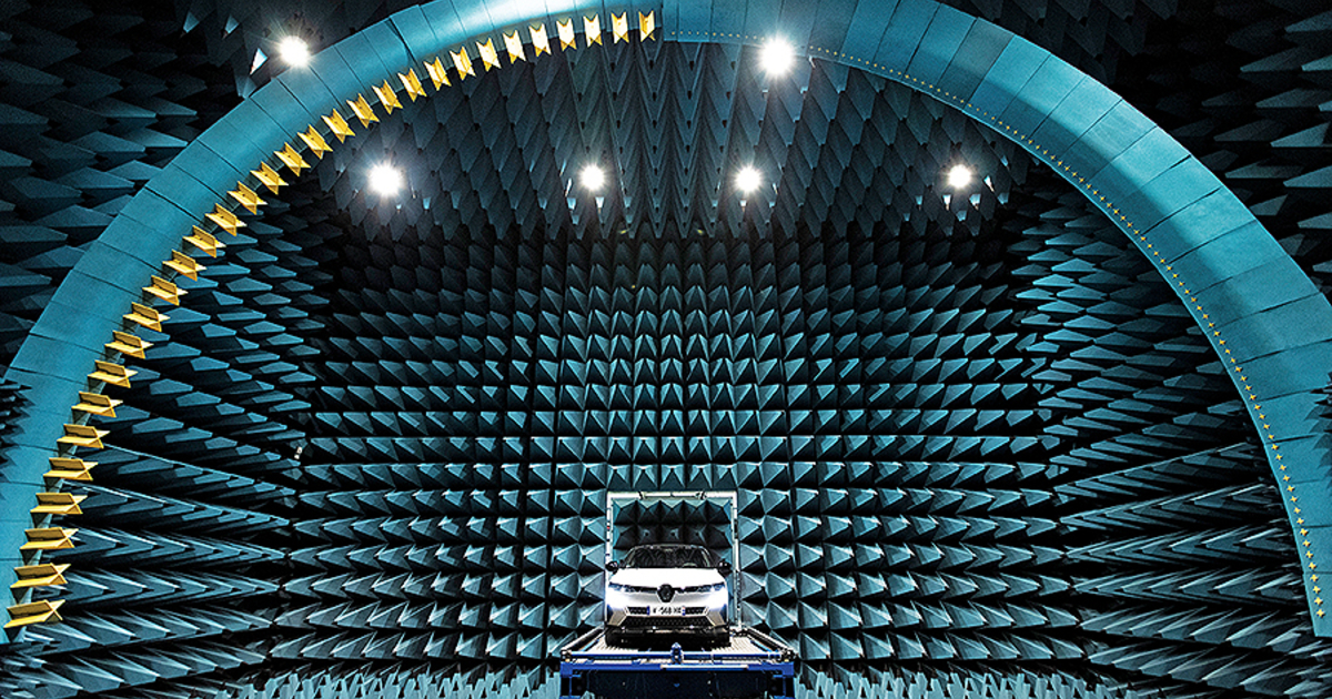 Anechoic chamber helps Renault fine-tune acoustic experience ...