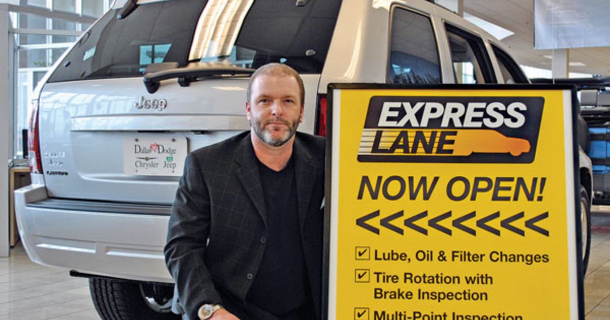 Chrysler wants Express Lane in 80% of stores | Automotive News