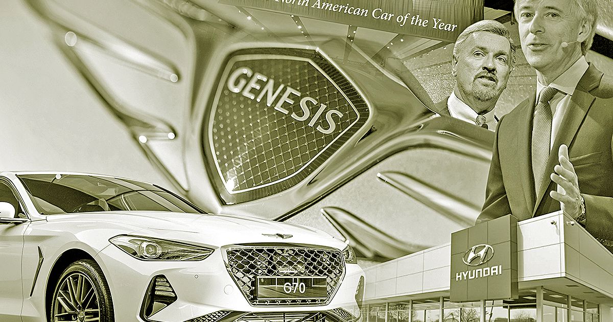 Hyundai Genesis sends dealers on a luxury roller-coaster ride ...