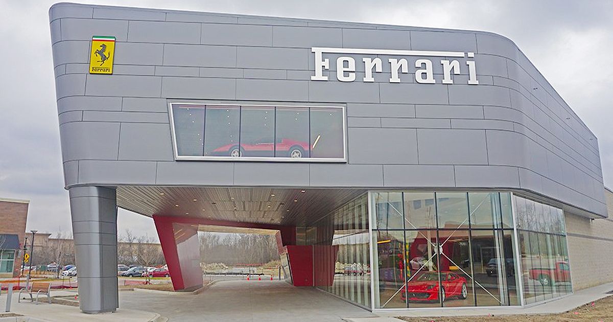 Ferrari dealership in Michigan completes $5 million expansion ...