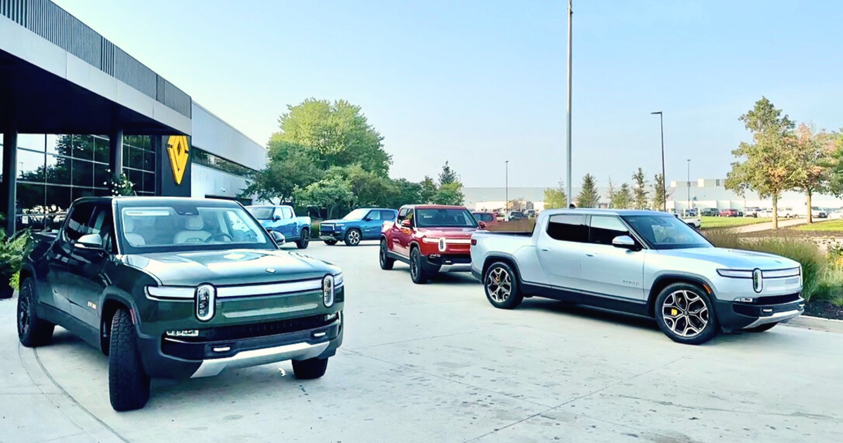 Rivian says vehicles damaged in fire at Ill. plant | Automotive News