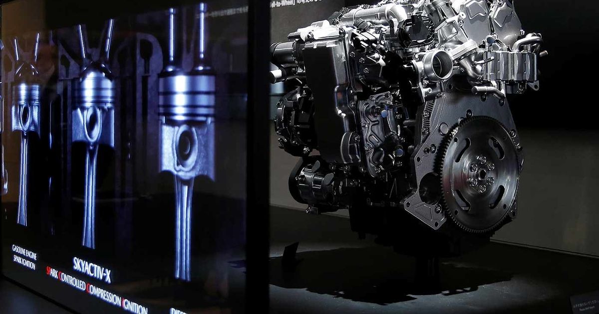 Mazda CEO Marumoto counts on new engine, EVs | Automotive News