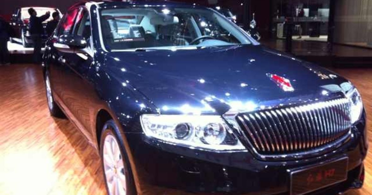 FAW's Red Flag sedan aims to win over China's luxury customers ...
