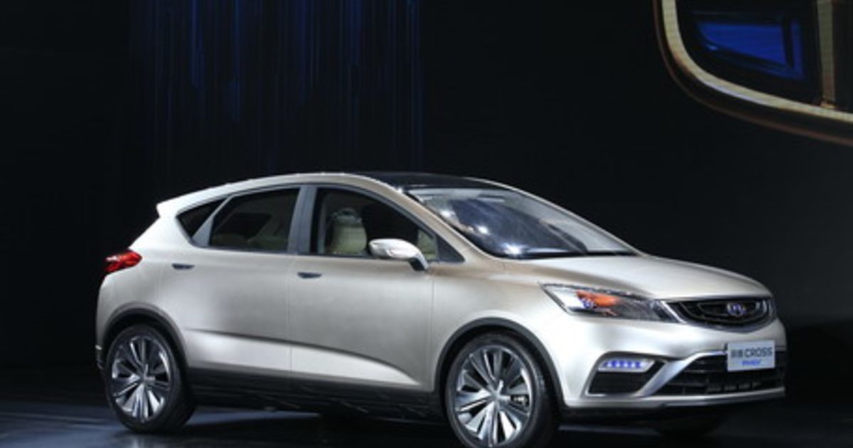 Geely unveils plug-in hybrid concept car | Automotive News