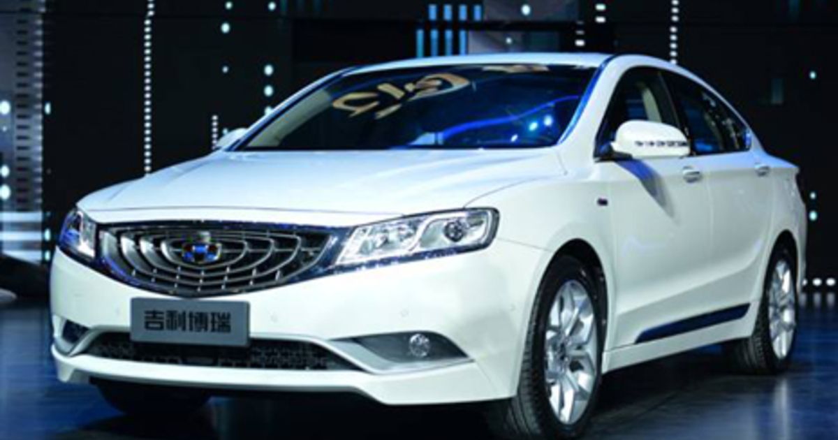 Geely launches sales of new flagship sedan | Automotive News