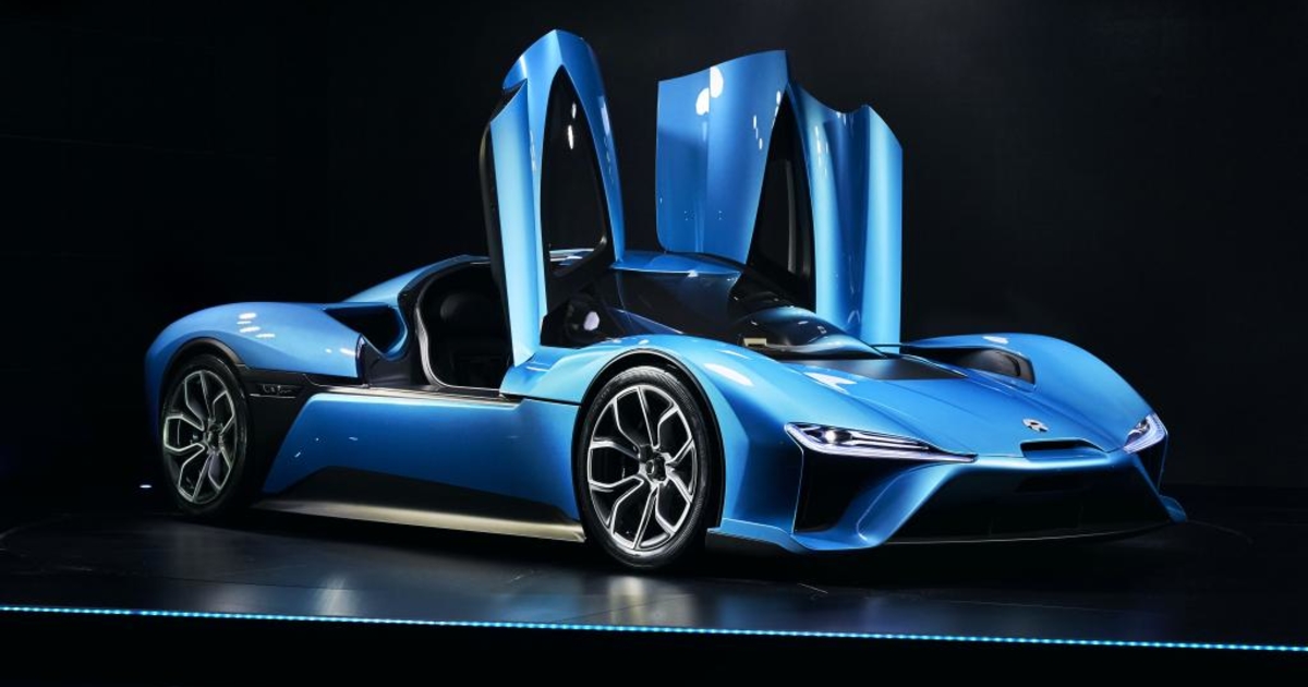 NextEV unveils electric sports car in London | Automotive News