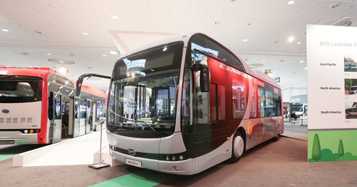 BYD launches Europe-made electric buses in Hannover | Automotive News