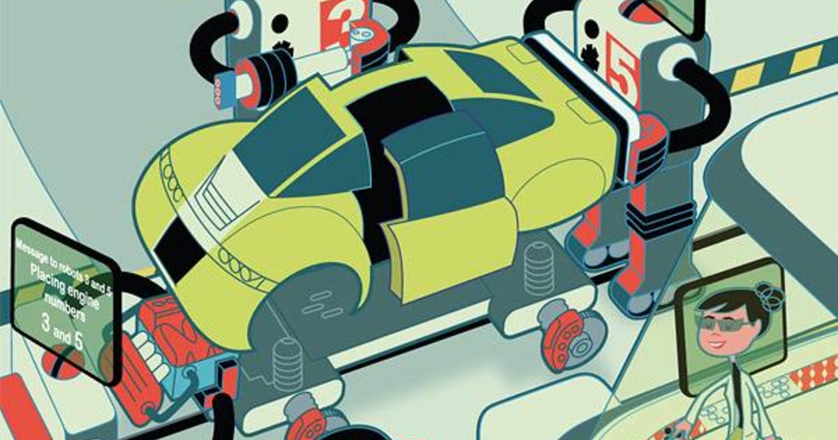 FACTORY OF THE FUTURE: E-mailing robots | Automotive News