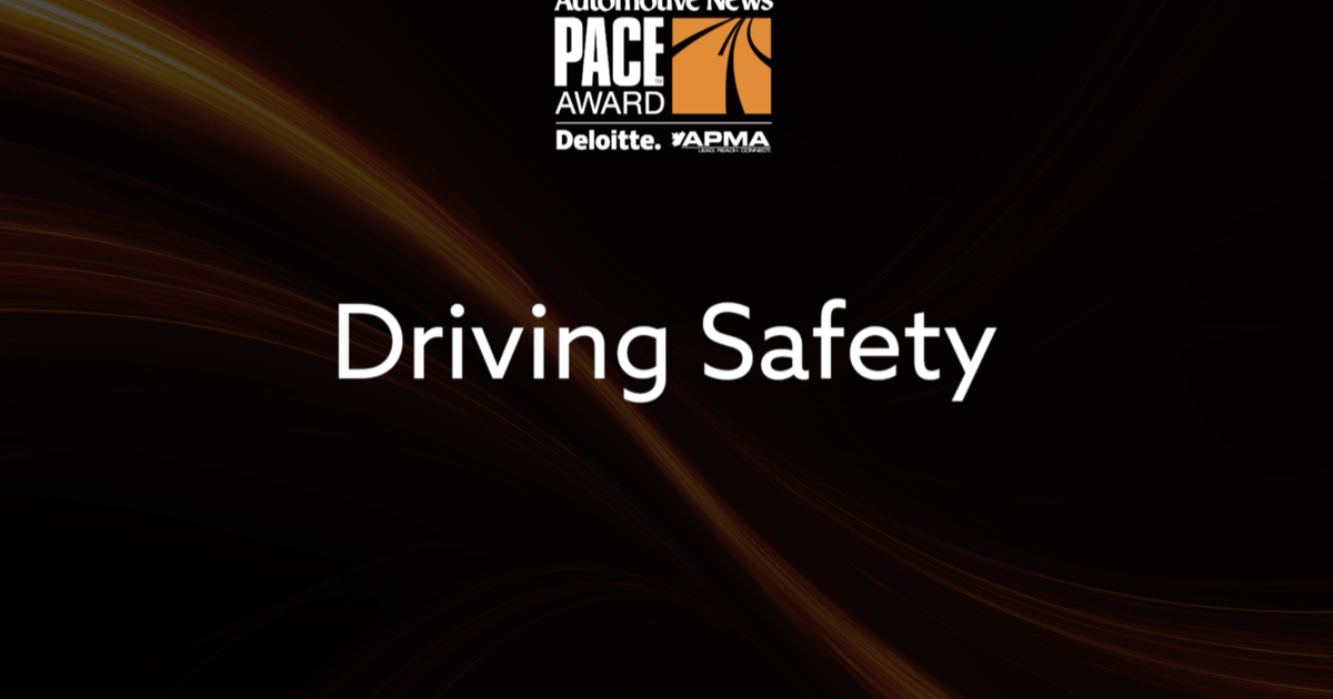 Driving Safety | 2020 PACE Award Finalists | Automotive News