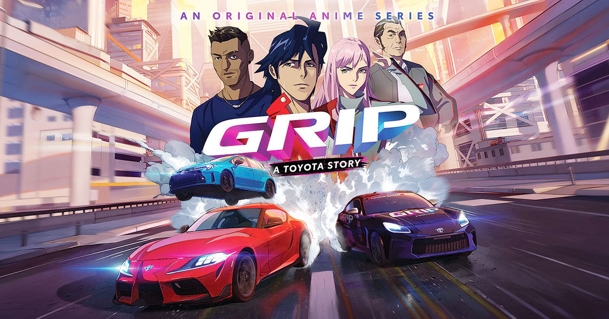 Toyota anime series 'GRIP' promotes GR racing cars | Automotive News