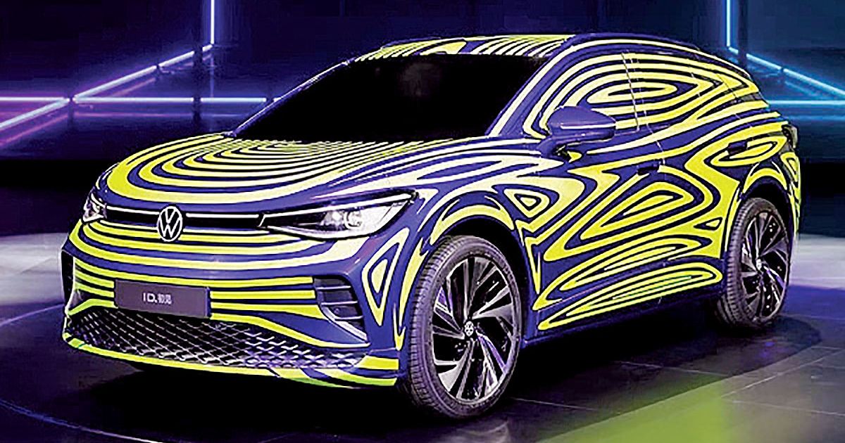 VW's ID4 electric crossovers with awd rated at 240, 249 miles per ...