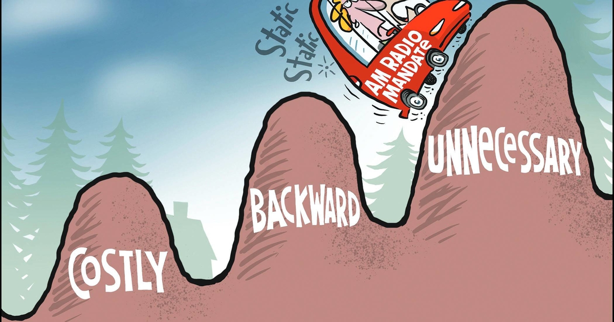 Leo Michael cartoon: AM static | Automotive News