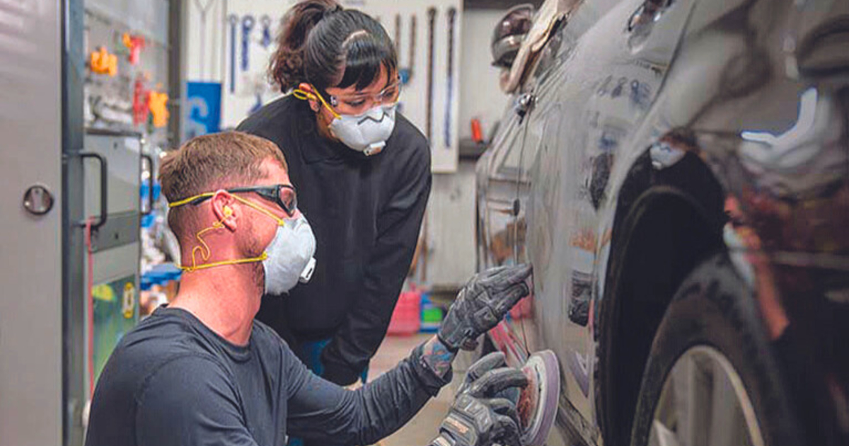 Collision repair curriculum helps build technician careers | Automotive ...