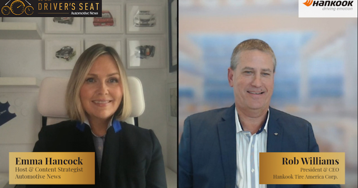 CEO of Hankook Tire America, talks innovation and sustainability in the ...