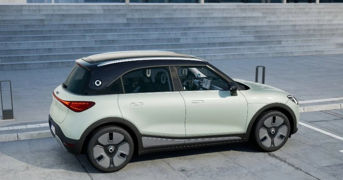Smart will show #3 compact crossover at Shanghai show in April ...