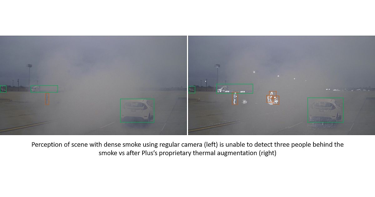 Trucking company Plus adds thermal cameras to self-driving system ...