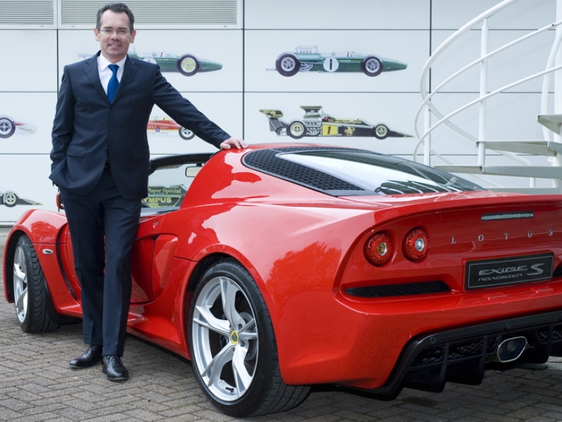 Lotus CEO 'confident' he can return brand to profit