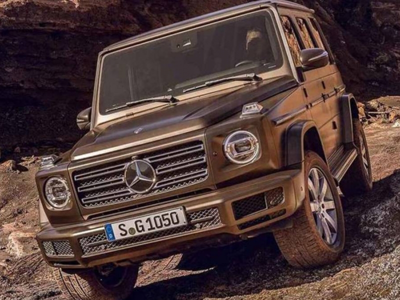 Mercedes retooled G-class photos leak