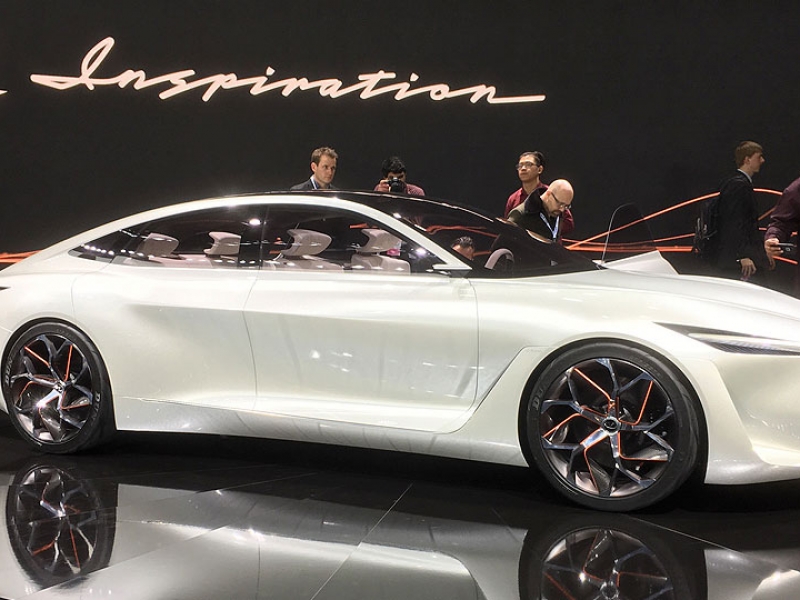Infiniti concept introduced at Detroit auto show | Automotive News