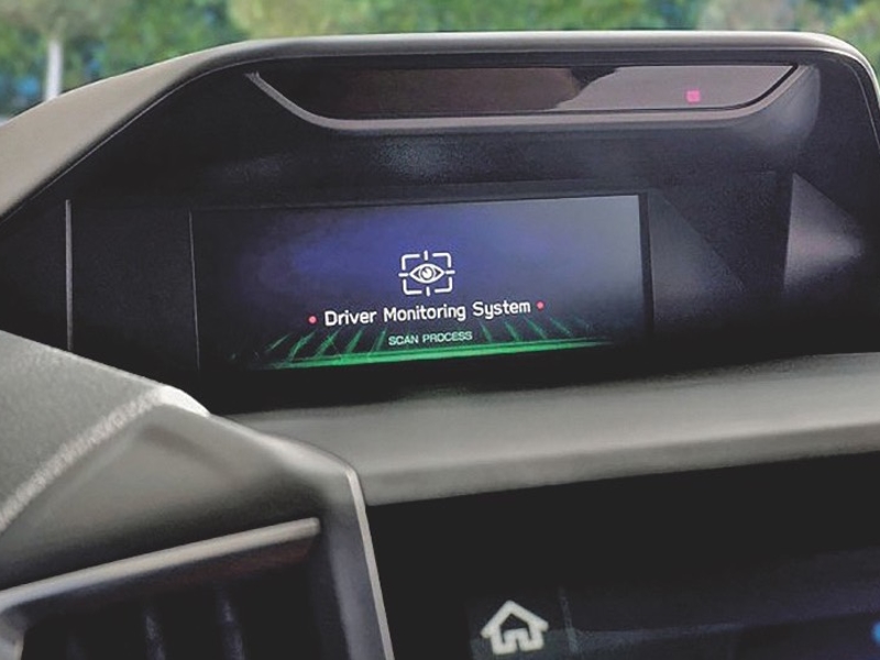 Subaru safety feature watches the driver's eyes