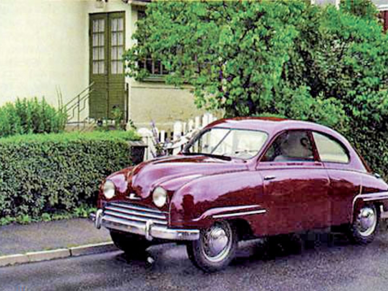 A new Saab . . . from the '50s?