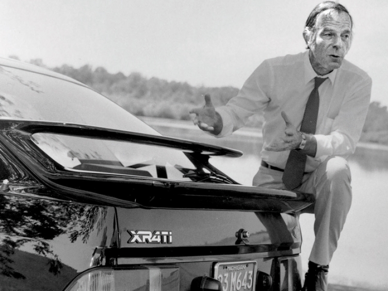 Designer Uwe Bahnsen brought aero look to Ford